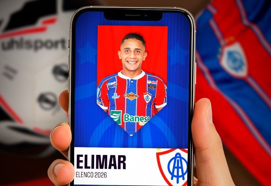 Itabaiana renova com atacante Elimar para temporada 2026 | Ge