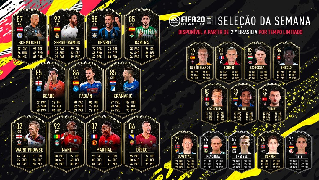 FIFA 20: Kaká é incluído entre novos Ícones do jogo; veja as cartas do ...
