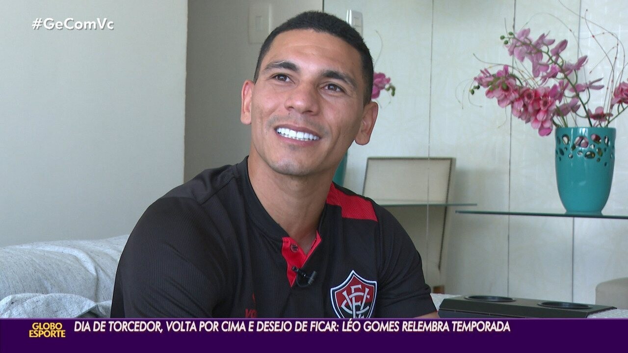 Depois do acesso, Léo Gomes se diz feliz no Vitória e projeta sequência: "Vejo como minha casa ...