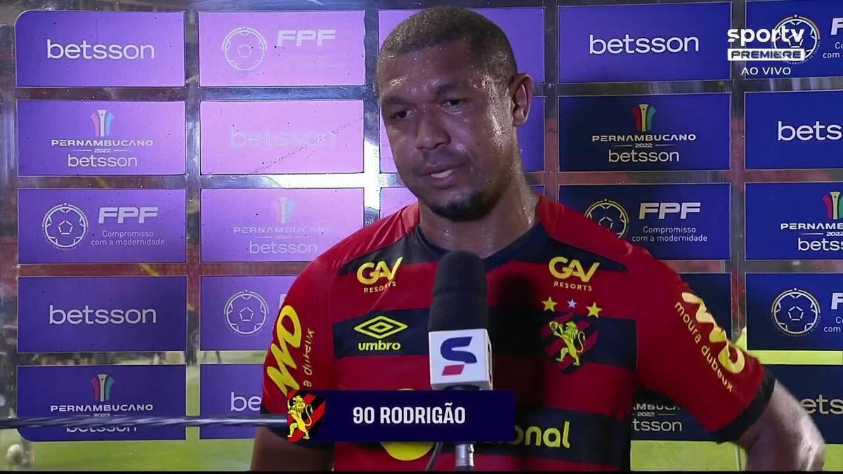 Em "contrato de experiência", Rodrigão faz estreia pelo Sport ...