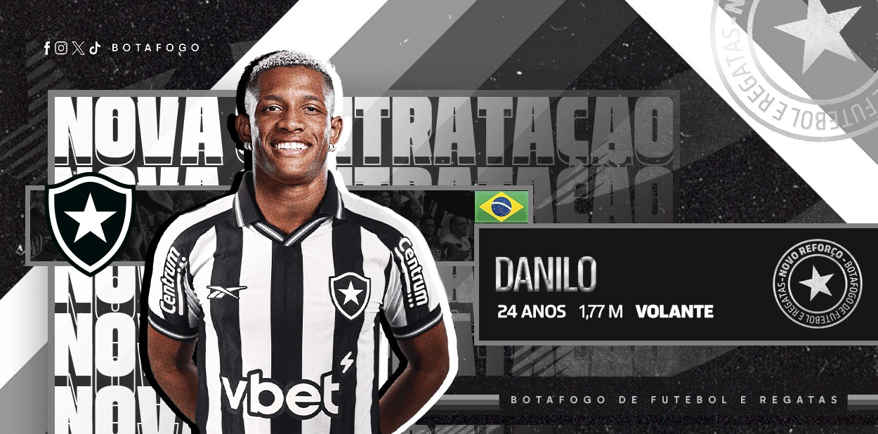 Botafogo anuncia a contratação de Danilo, do Nottingham Forest: "Novo ...