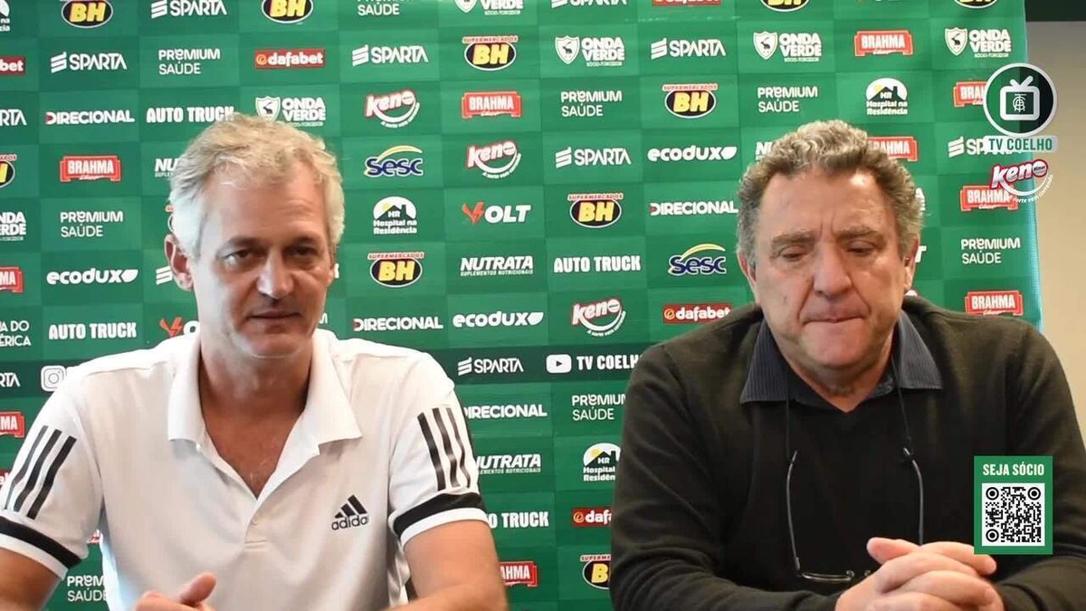 Leandro Carvalho falta em treino do América-MG, que estuda retorno do ...