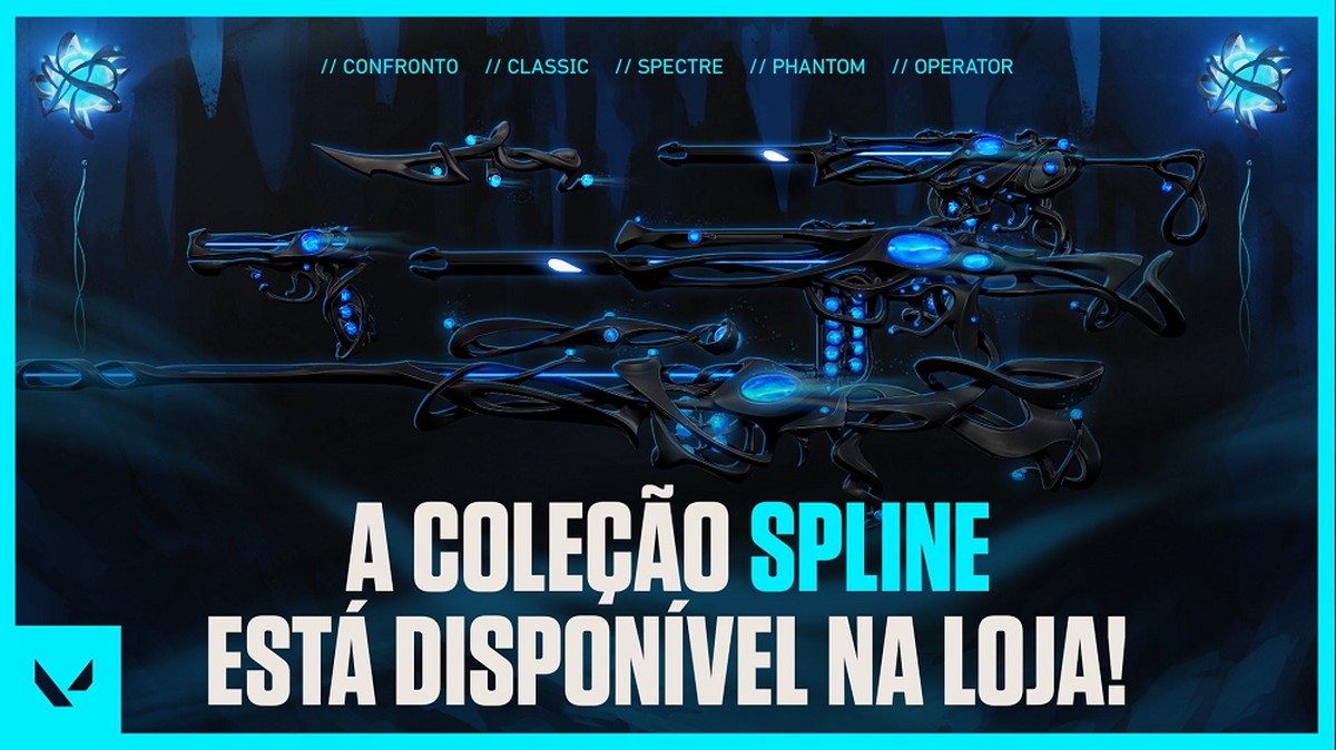 Valorant: Após “bug”, nova coleção Spline está disponível para compra ...