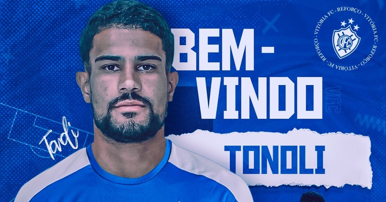 Vitória-ES anuncia a chegada do meia Gustavo Tonoli | Ge