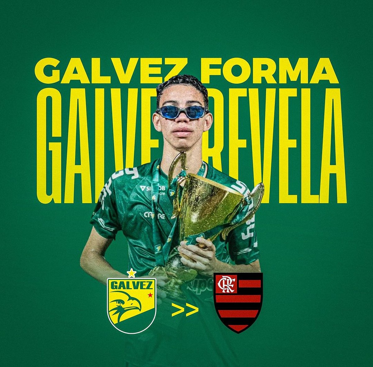 Galvez acerta ida de três jogadores da base para testes em clubes da ...