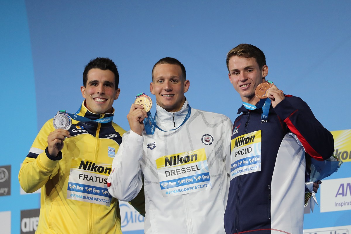 Fratus leva a prata e vê rival fazer marca expressiva nos 50m livre na ...