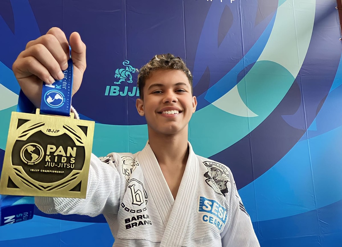 Cearense do jiu-jitsu é bronze nos EUA | ce | ge