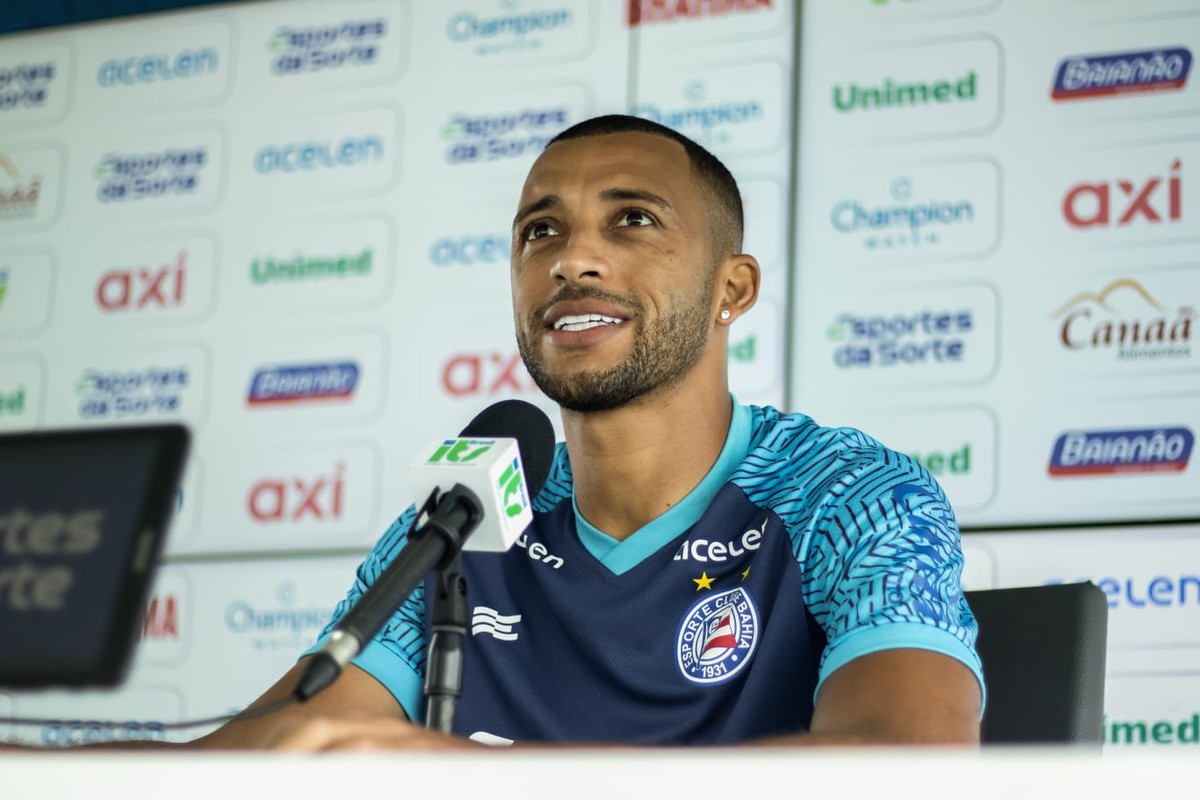 Titular do Bahia, Vitor Hugo cita evolução com ritmo de jogo: "Me cobro ...