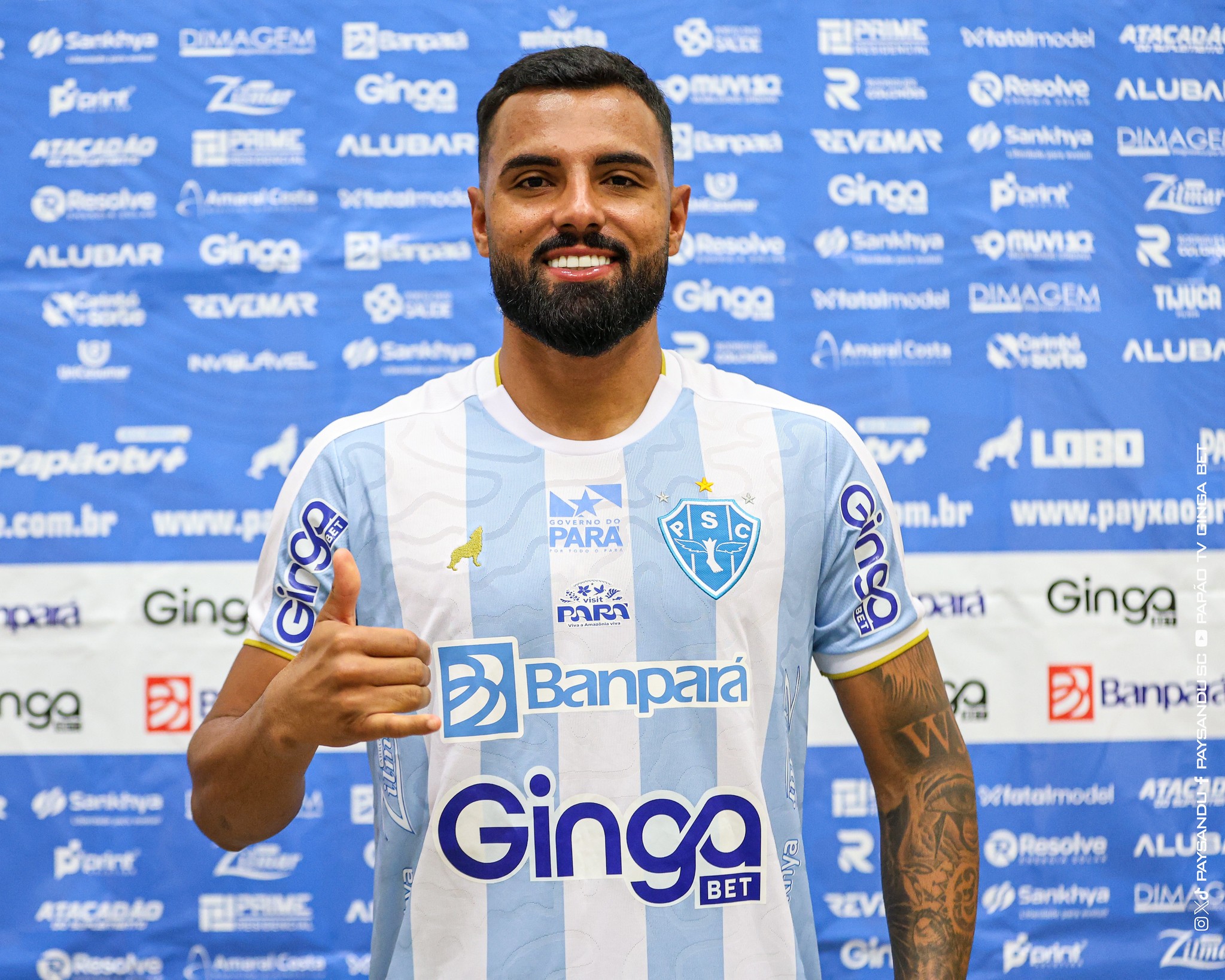 Wendel Jr é apresentado pelo Paysandu e fala em "oportunidade única" na ...