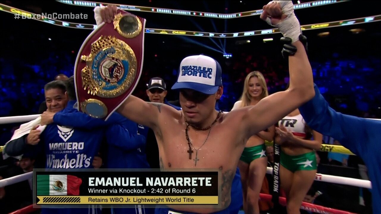 Boxe: Emanuel Navarrete supera Charly Suarez e mantém título