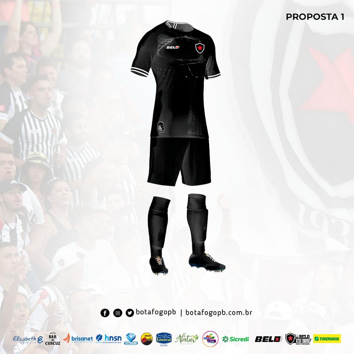 Concurso para a escolha do terceiro uniforme do Botafogo-PB chega à ...