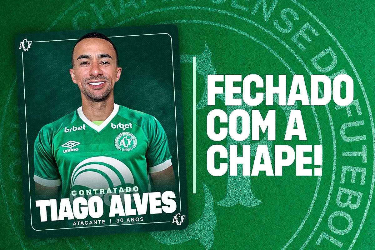 Chapecoense anuncia a contratação do atacante Tiago Alves | chapecoense ...