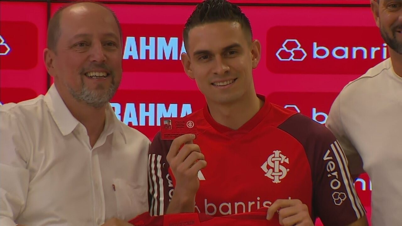 Inter anuncia a contratação de Bernabei, lateral esquerdo argentino | Ge