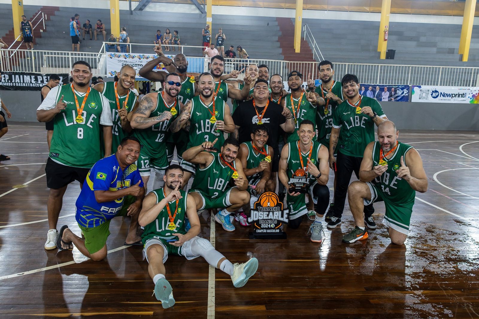 MV13-Libe é campeão do Torneio Josearle Brandão de Basquete