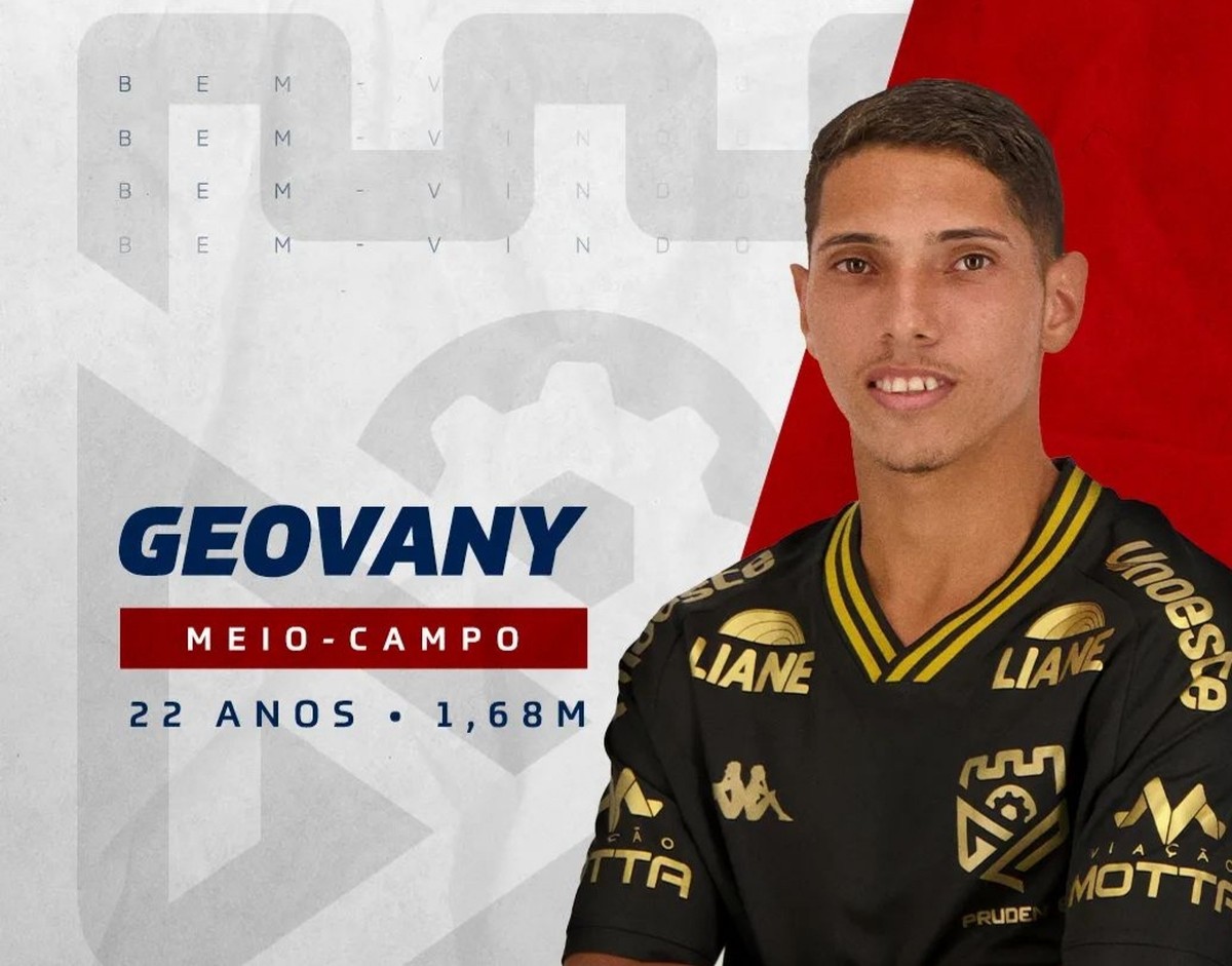 Após Di María e Maradona, Grêmio Prudente anuncia Geovany Soares, primo ...