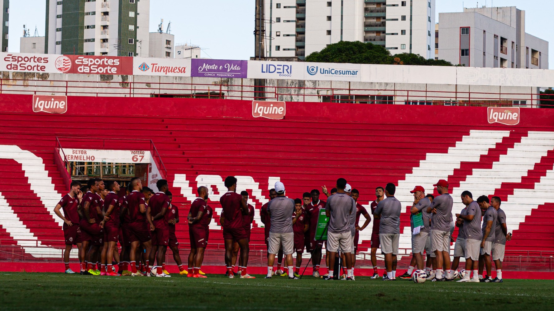 Marquinhos Santos avalia testes táticos do Náutico em jogo-treino e ...