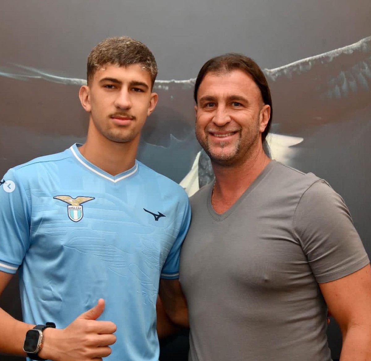 Aos 18 anos, filho do ex-zagueiro Bordon é emprestado para Lazio