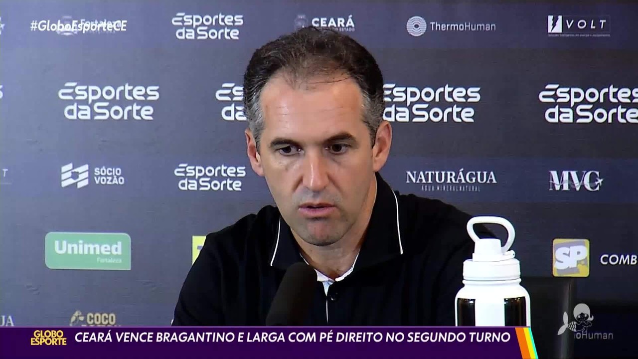 Ceará defende retrospecto positivo contra Bragantino no Castelão