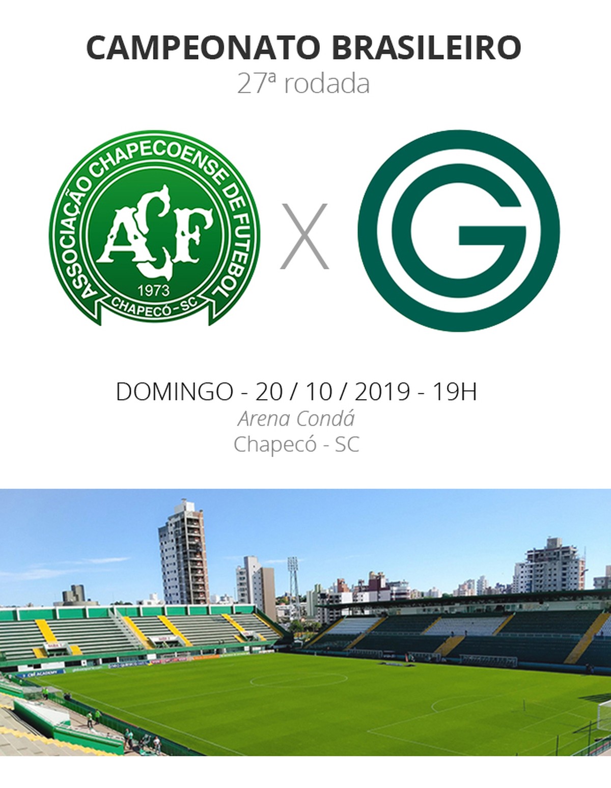 Chapecoense X Goiás Veja Como Assistir Escalações Desfalques E