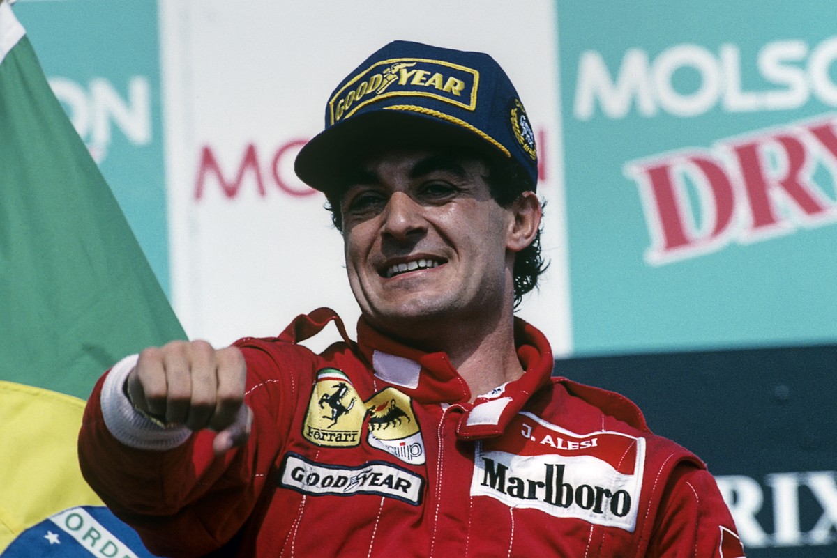 Em 1995, Alesi conquistou única vitória na F1; veja outras vezes em que ...