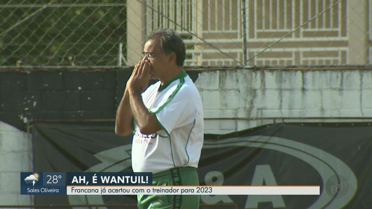 Wantuil Rodrigues comandará Francana na Segundona Paulista de 2023 | Ge