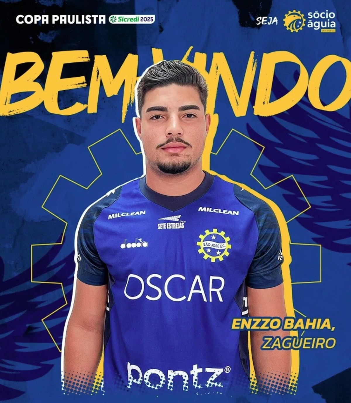 São José anuncia contratação do zagueiro Enzzo, ex-Votuporanguense ...