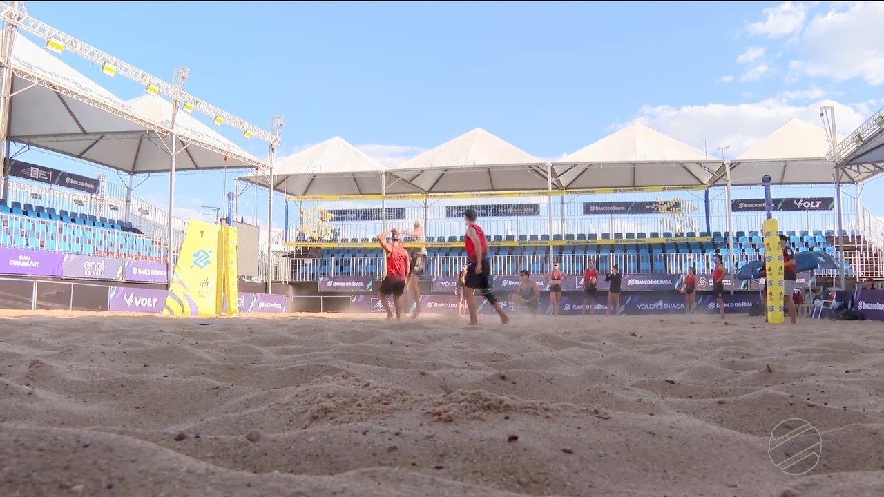 Cuiabá recebe elite do vôlei de praia nacional na 5ª etapa do Circuito ...