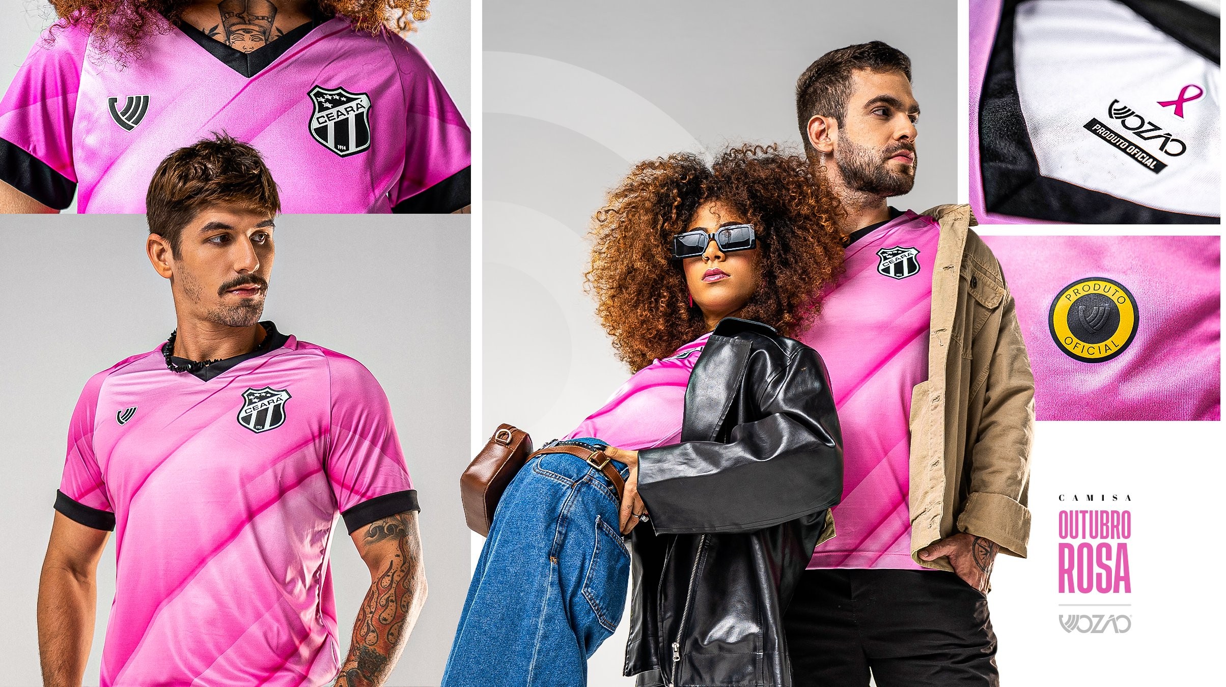 Ceará lança camisa em alusão ao Outubro Rosa | Ge