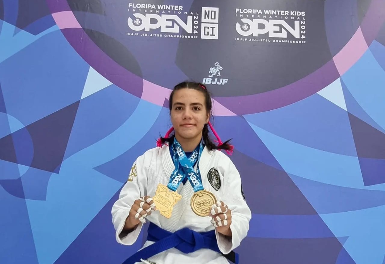 Amapaense Alícia Costa é campeã no Floripa Open de Jiu-jitsu | Ge