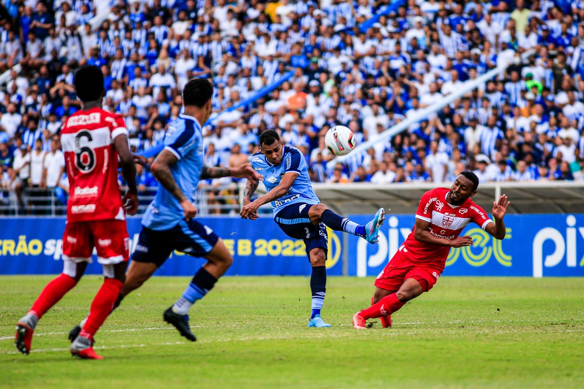 CSA é o segundo time com mais empates na Série B | csa | ge