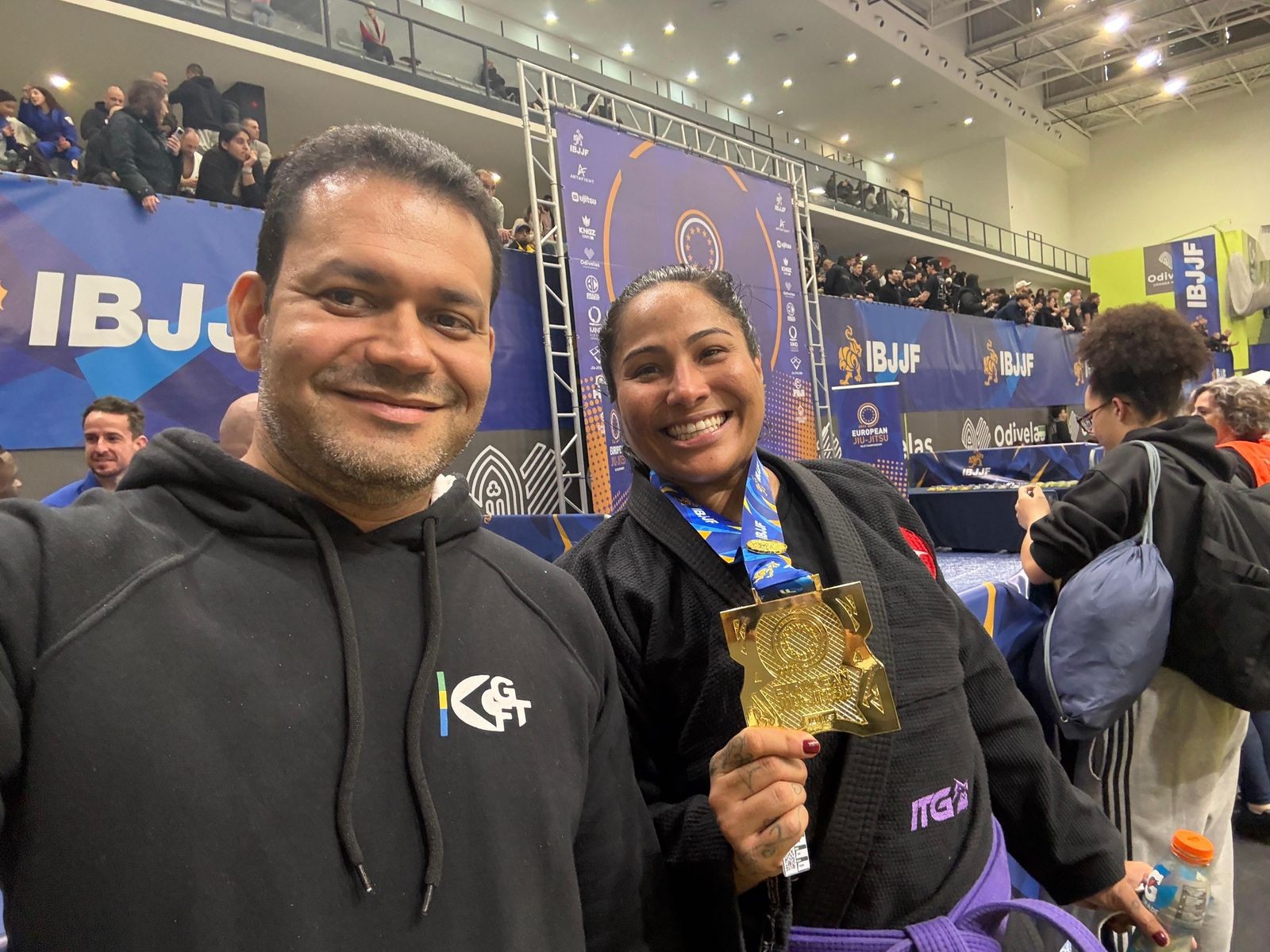 Lara Shalita é campeã do Europeu de Jiu-Jitsu em Portugal | Ge
