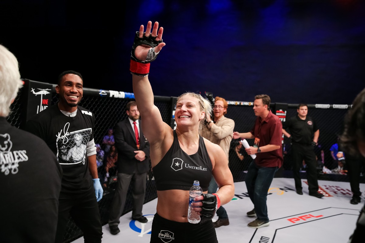 Kayla Harrison se diz desapontada com Cris Cyborg: "Ela fala muito, mas ...