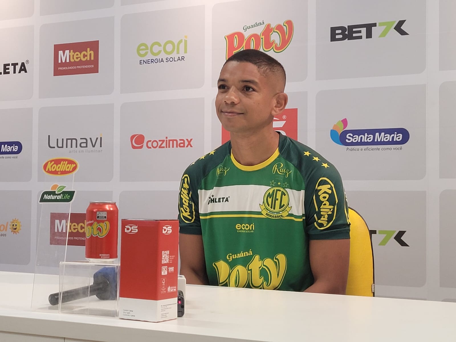 David Braz é apresentado no Mirassol e cita motivação para viver novo ...