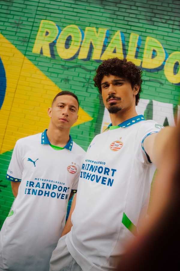 PSV homenageia Brasil com novo uniforme; veja | futebol internacional | ge