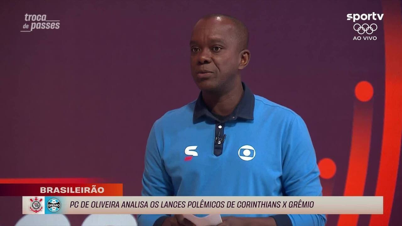 PC de Oliveira vê erro do árbitro em pênalti marcado para o Corinthians ...