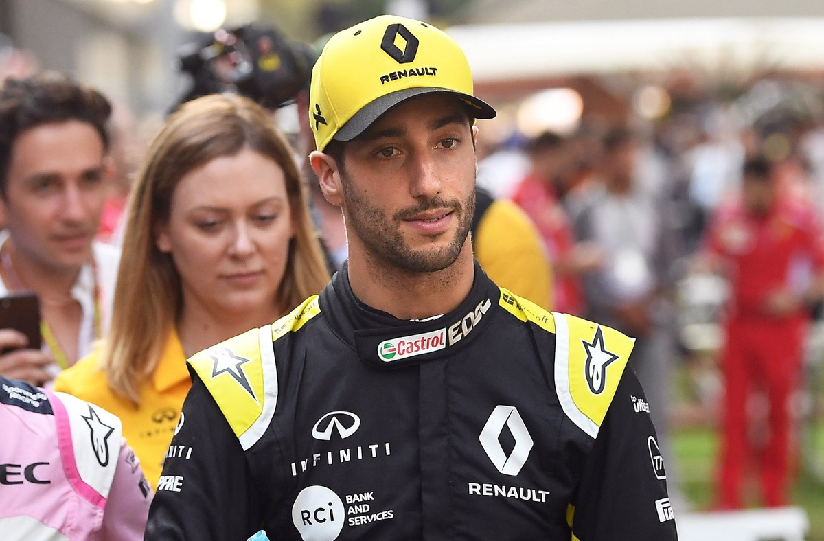 Daniel Ricciardo vê desempenho da Renault melhor do que o 12º lugar no ...