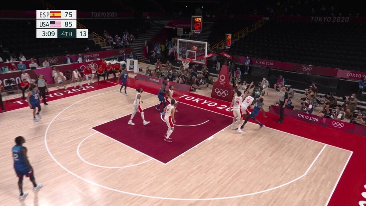 Eua Viram Contra A Espanha E Vão às Semifinais No Basquete Masculino