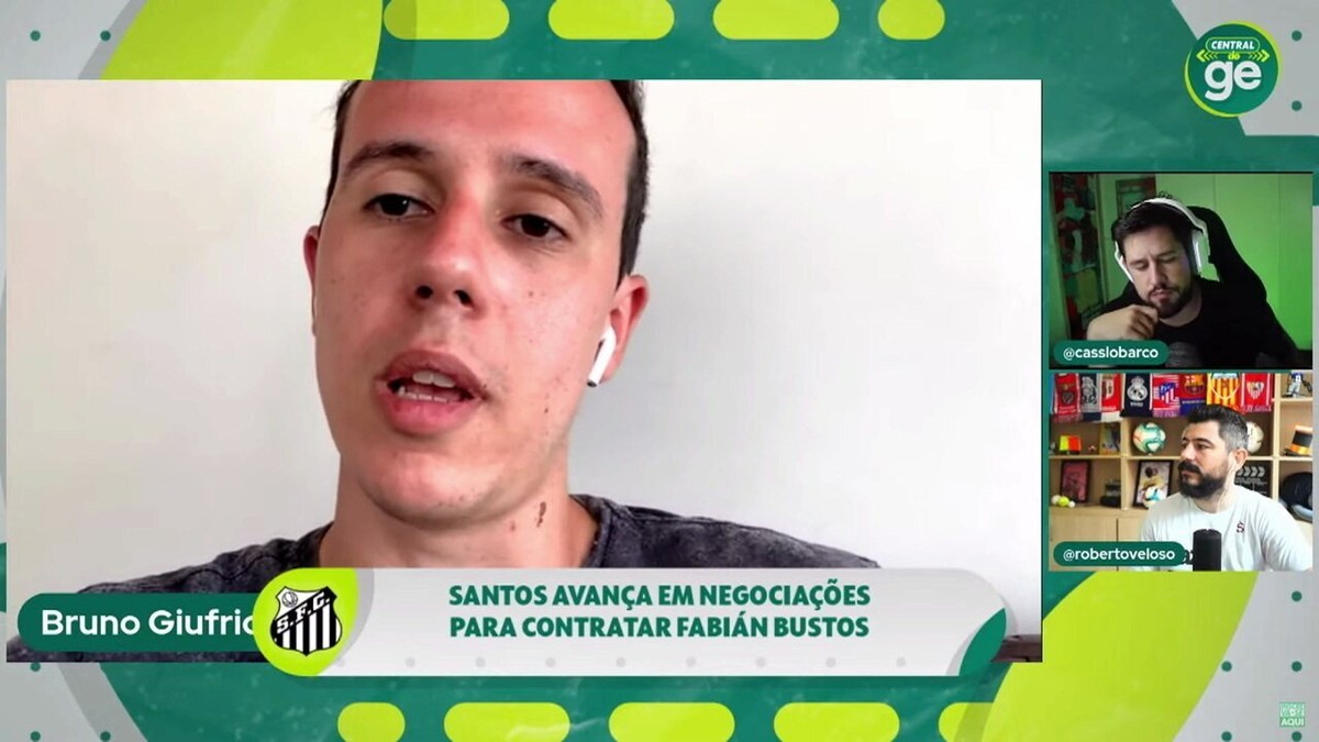 Santos Avança Em Negociações Para Contratar Fabián Bustos Santos Ge