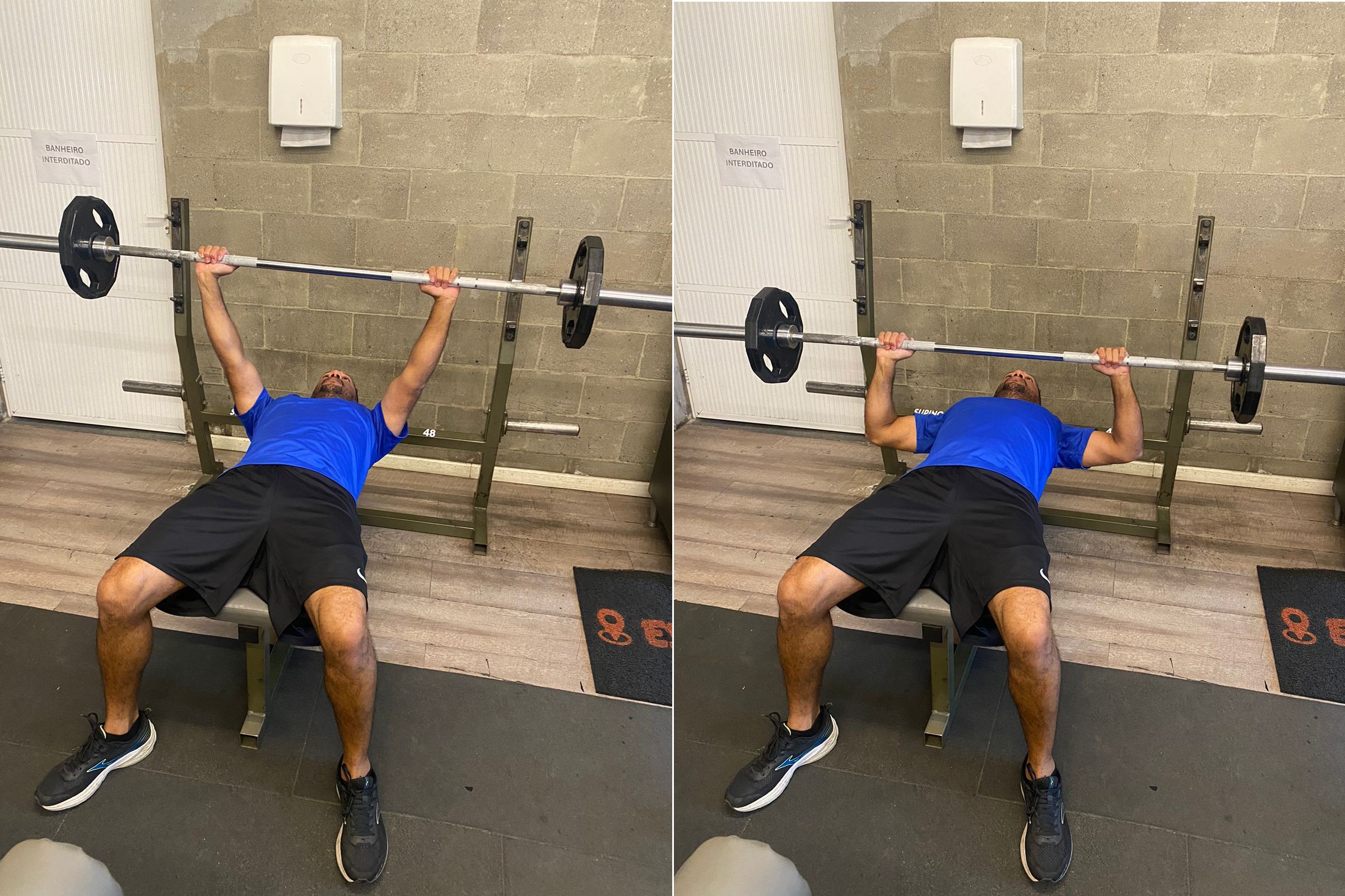 Supino reto com barra: como fazer execução e para que serve