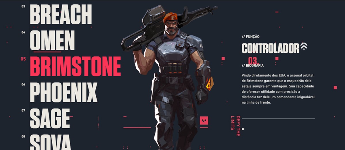 Valorant: como jogar de Brimstone; veja habilidades e dicas para ...