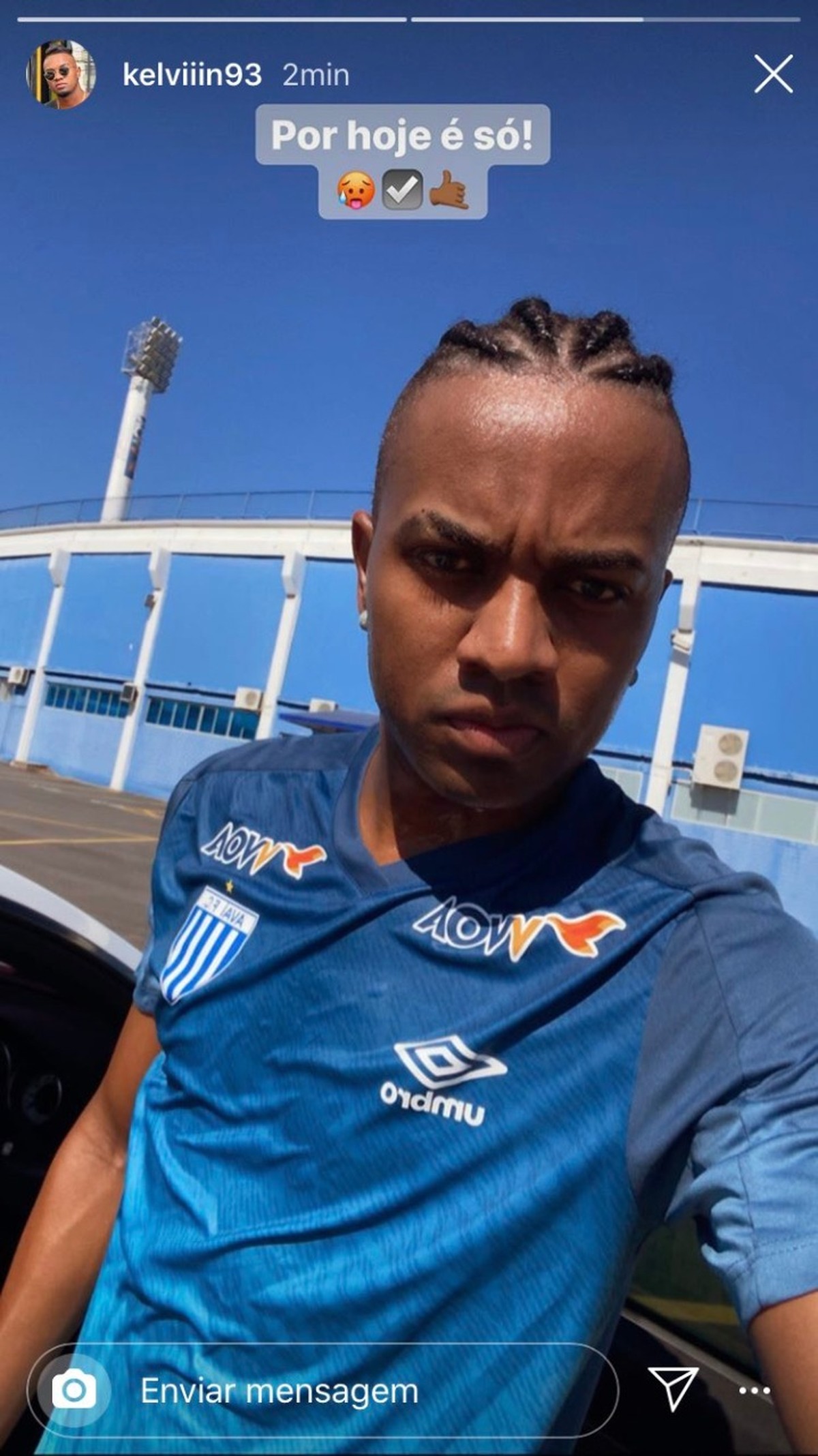 Kelvin volta a treinar pelo Avaí e pode ser alternativa para Série B ...