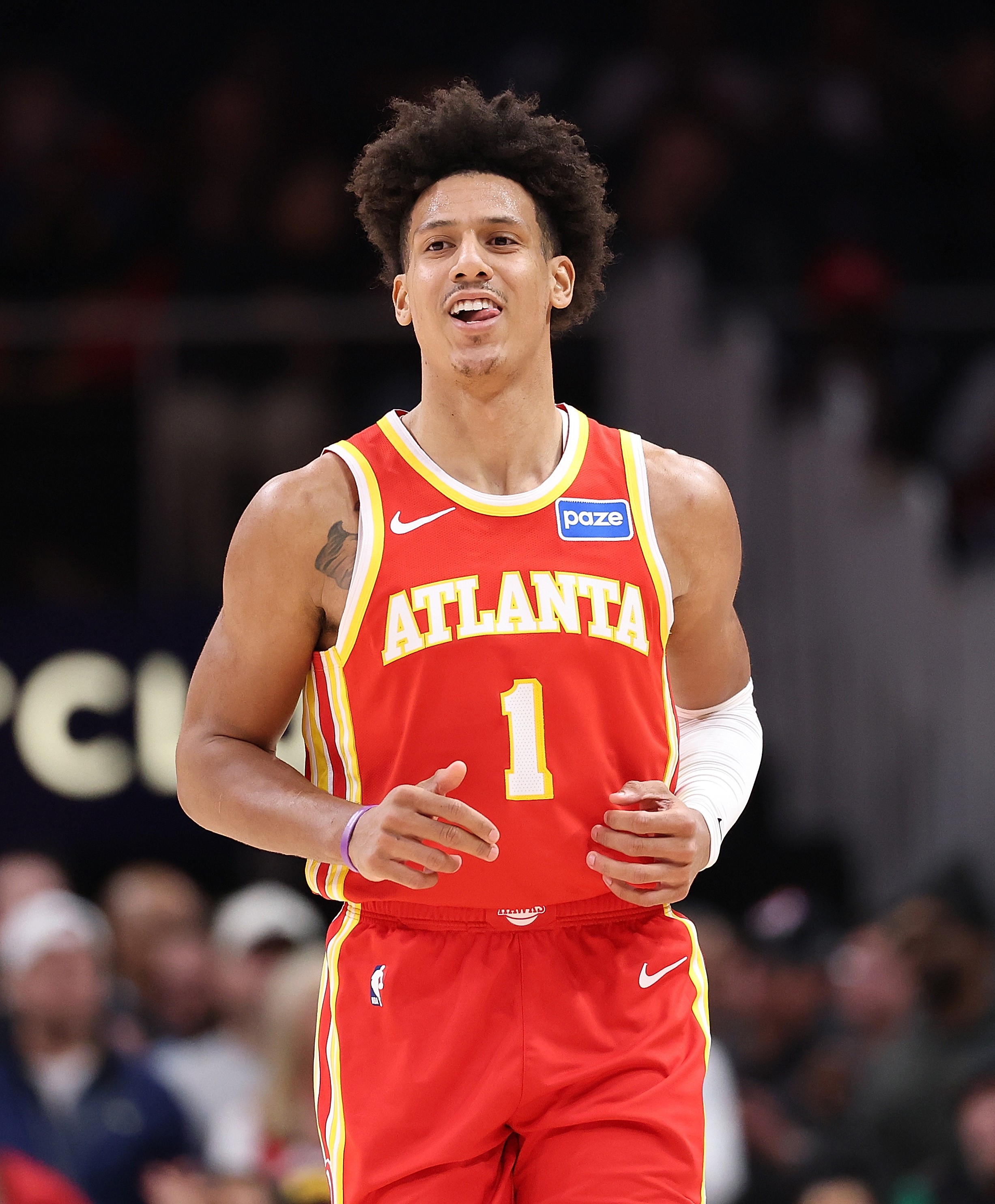 Jalen Johnson se torna primeiro ala a conseguir triplos-duplos ...