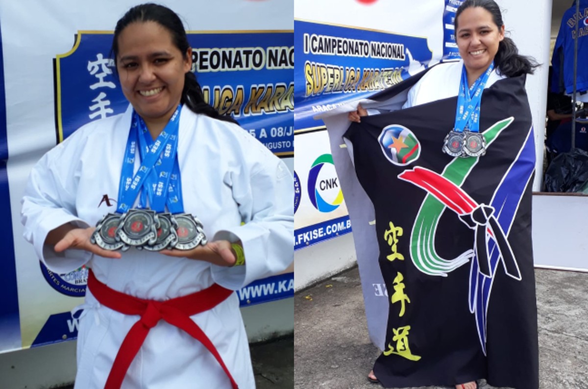 Cristiane Cordeiro conquista quatro medalhas em competição nacional de ...