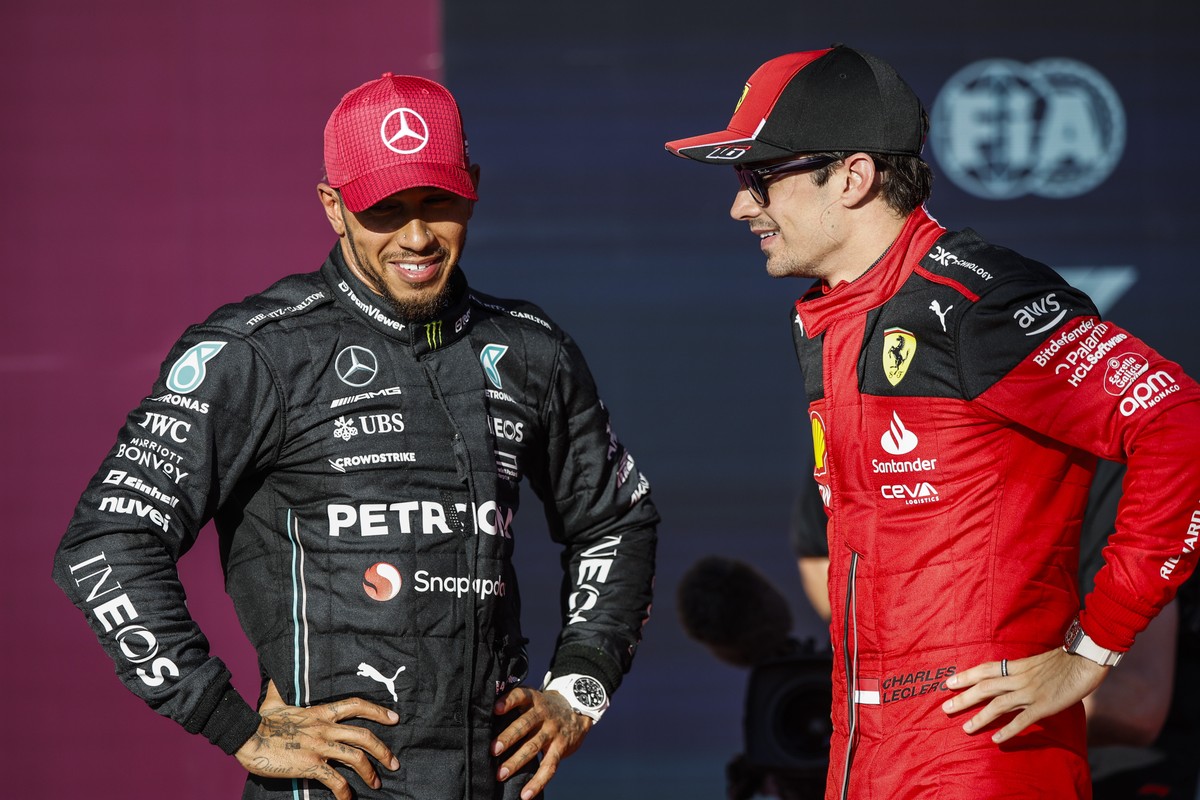 Leclerc soube de acordo com Hamilton antes de renovar com Ferrari ...