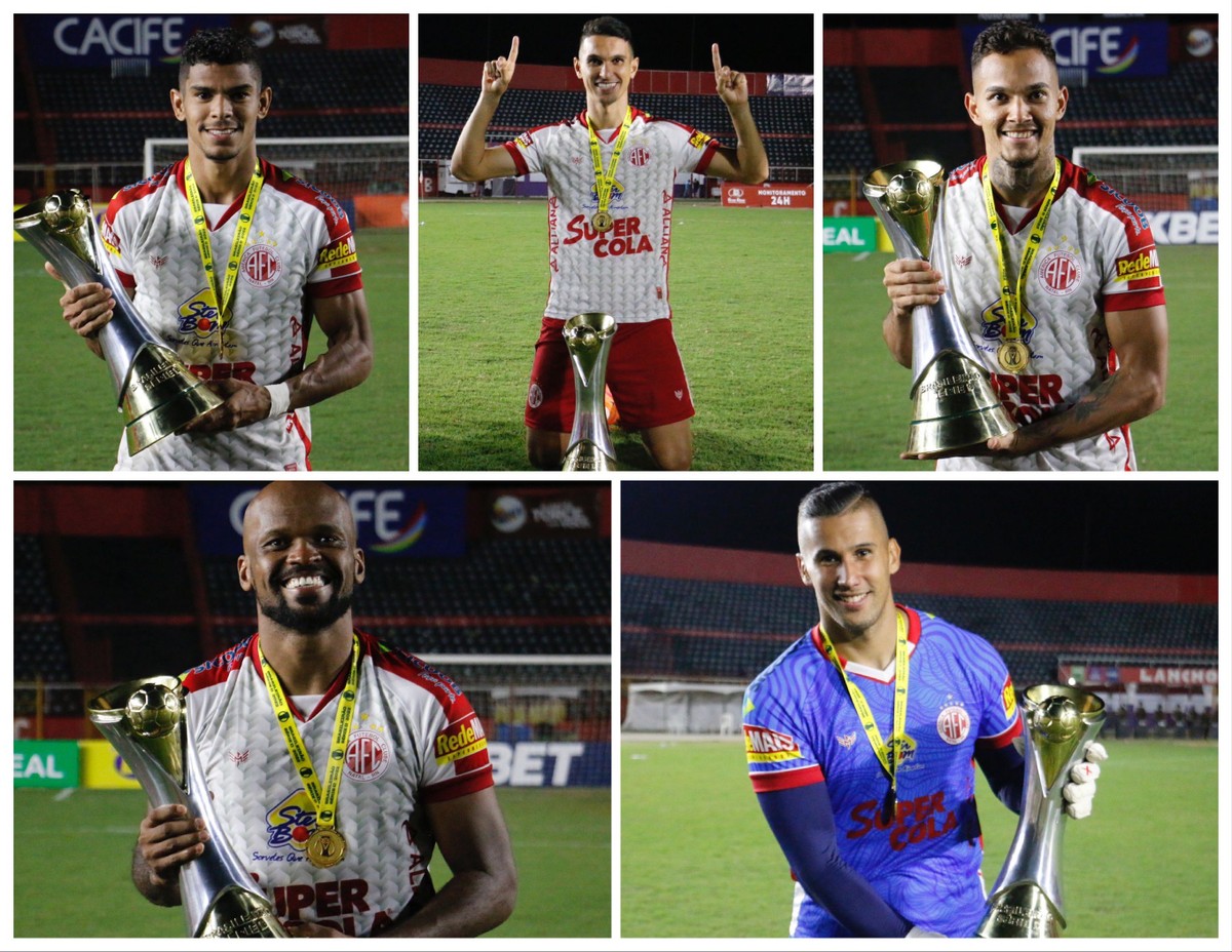 América-RN renova com cinco jogadores do elenco campeão da Série D ...