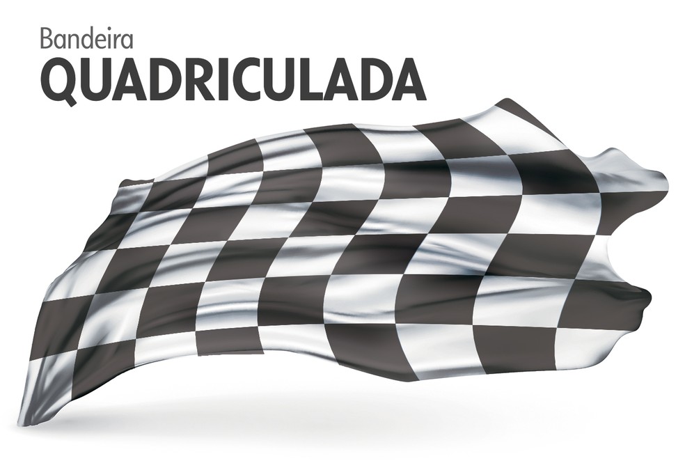 Bandeira Quadriculada Vermelha MM Artigos Imperdíveis "A Origem Da