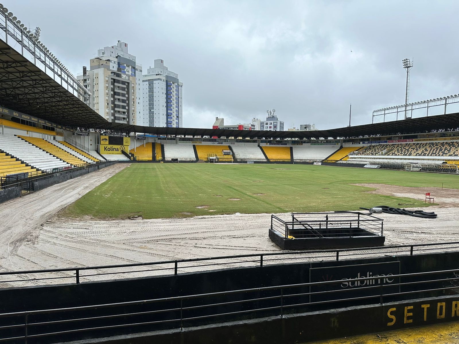 Saiba quais obras estão previstas para o Heriberto Hulse em 2024 | Ge