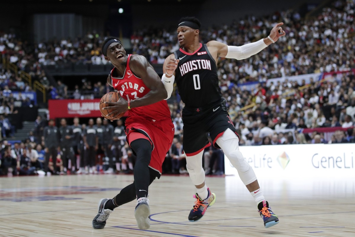 Na estreia de Westbrook, Houston Rockets perde de virada para o Toronto ...