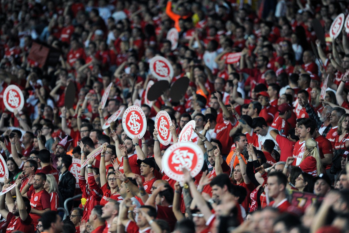 Torcida do Inter quebra recorde do novo Beira-Rio, mas sai frustrada ...