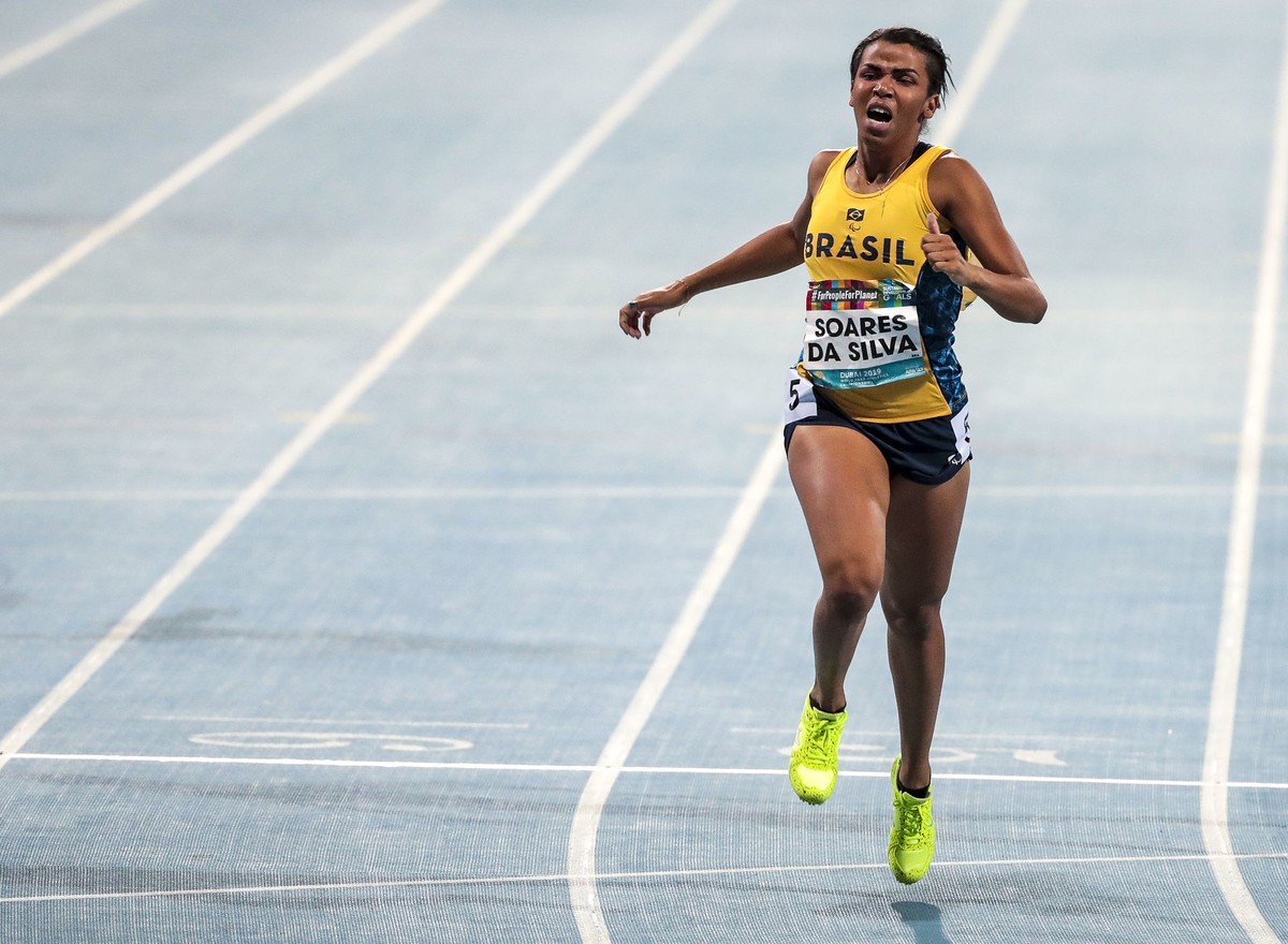 Rayane Soares leva o 1º ouro do Brasil no Mundial de atletismo paralímpico e se garante em ...